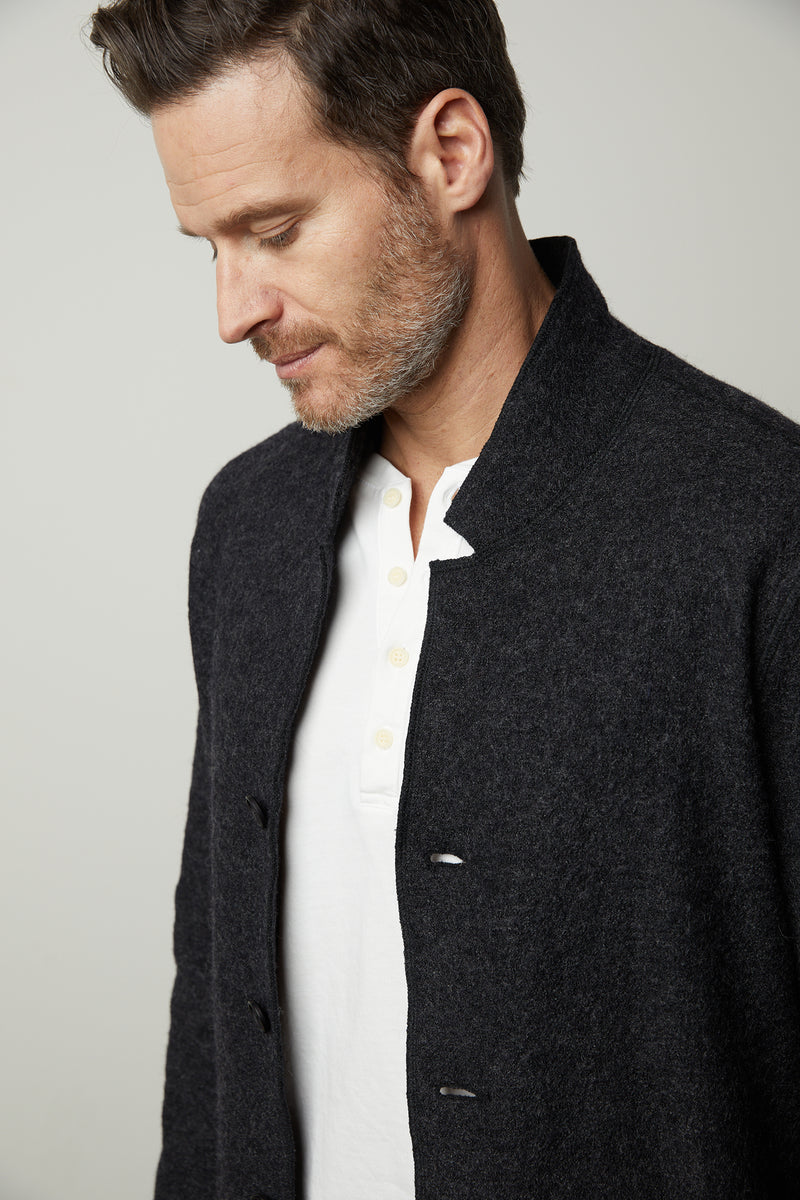 Velvet Men's BOWEN Jacket - Charcoal – manhattan casuals