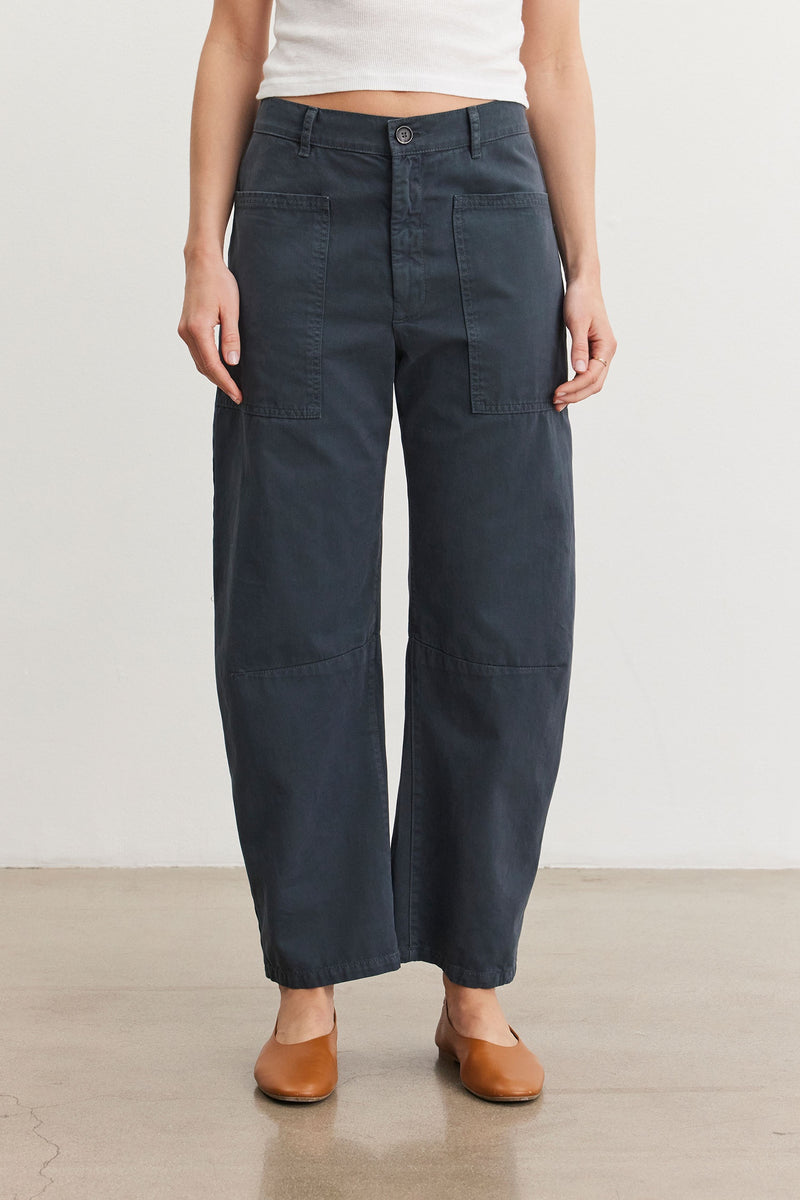 Velvet Brylie05 Sanded Twill Pant in Phantom – manhattan casuals