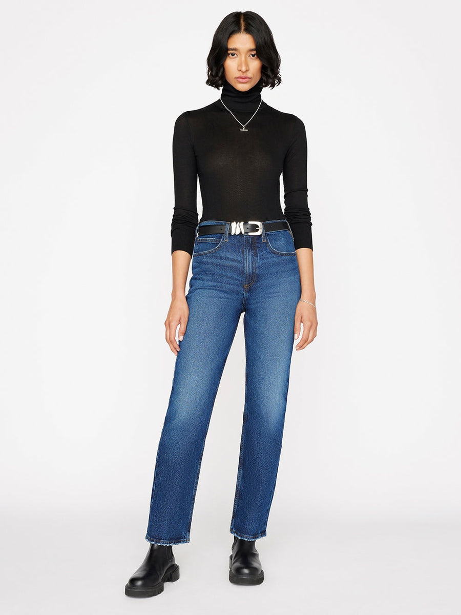 FRAME Le High N Tight Straight Jean in Hallam – manhattan casuals