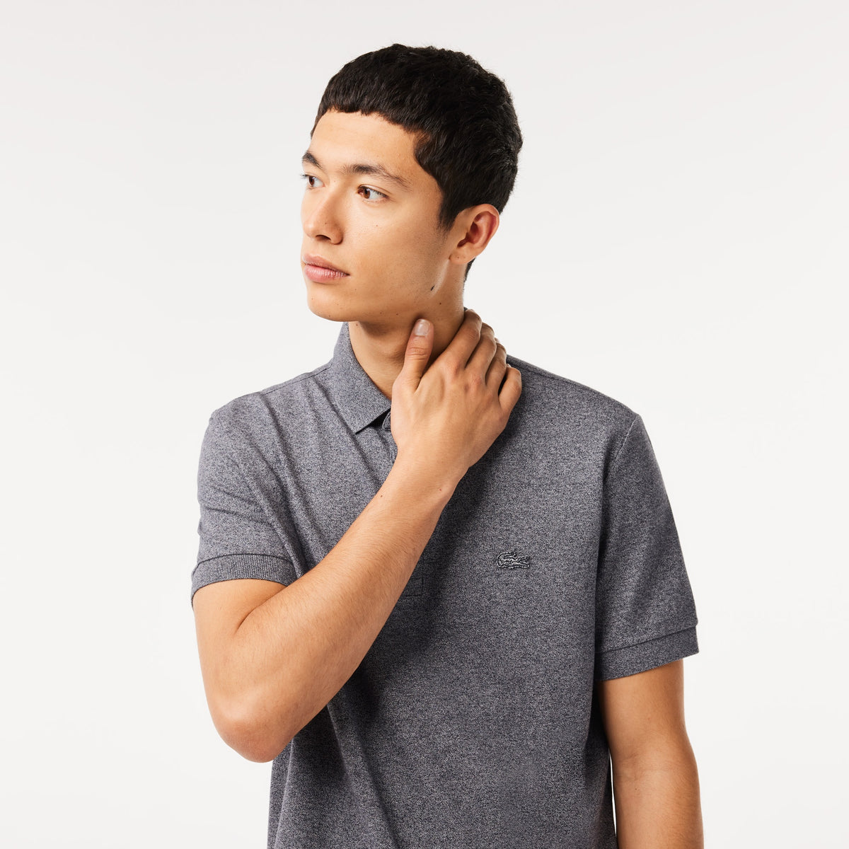 Lacoste Regular Fit Stretch Cotton Paris Polo - Eclipse – manhattan casuals